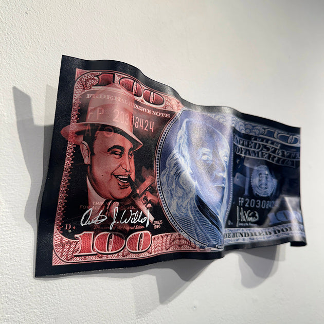 Mob Power - Mini Crumpled Bill – Artist Replete
